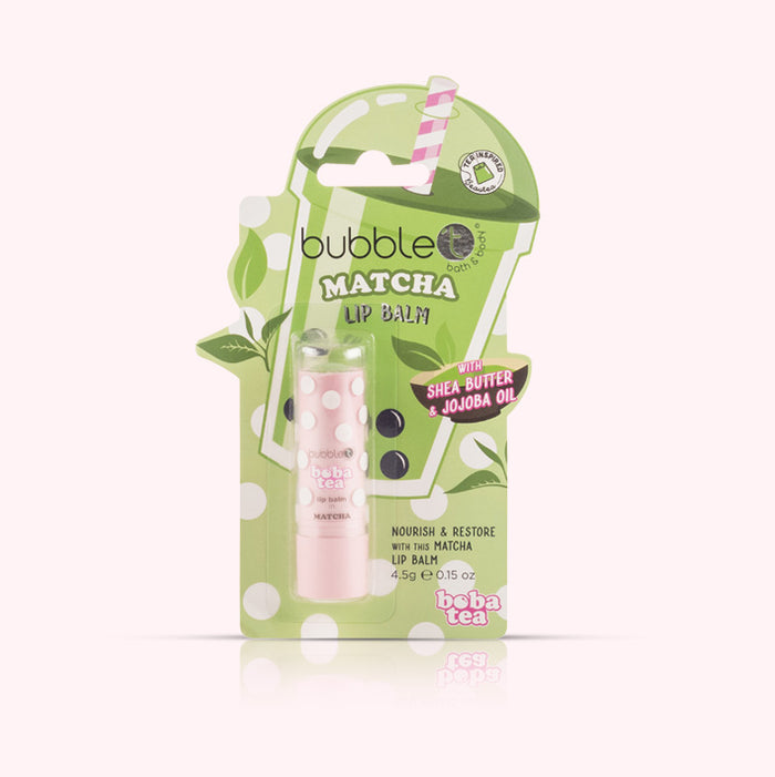 Boba Tea Matcha Lip Balm | Skincare | Bubble T Cosmetics