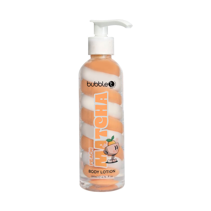 Peach Matcha Body Lotion | Creamy Moisturising Skincare – Bubble T ...