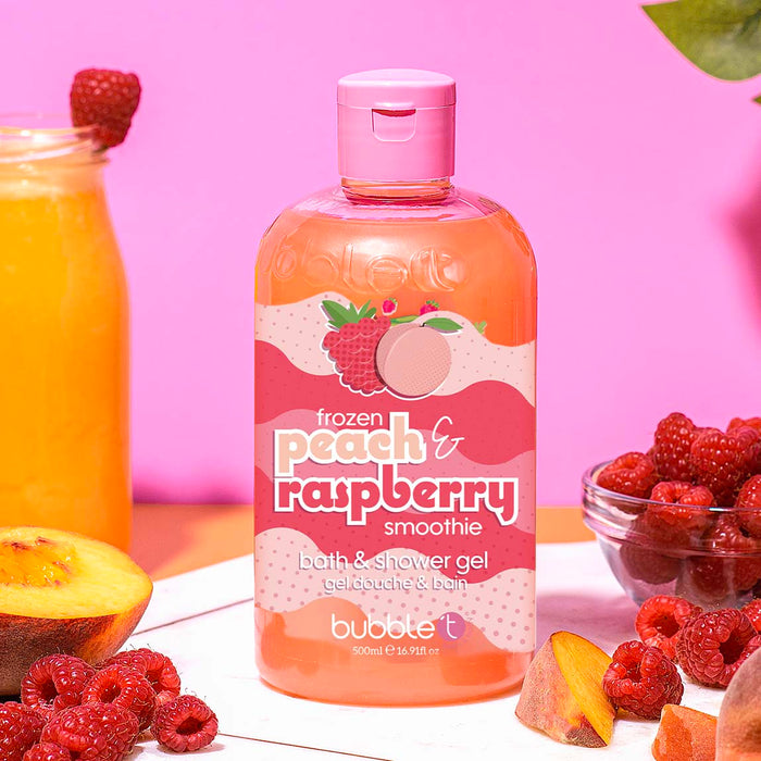 Peach & Raspberry Smoothie Bubble Bath | Bath | Bubble T Cosmetics