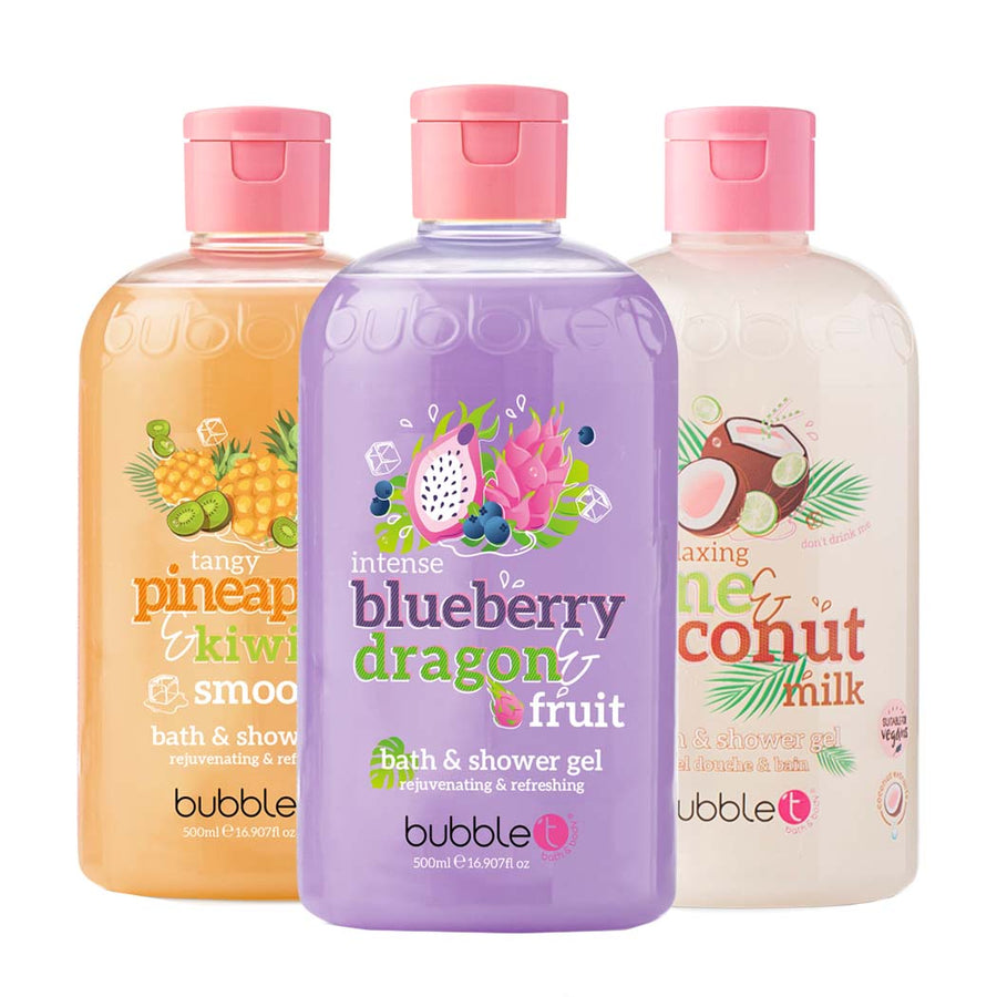 Shower Gel | Bath & Bodycare | Bubble T Cosmetics